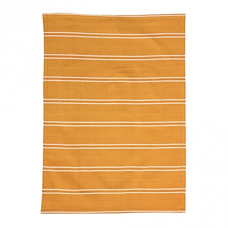 Torchon Rayé Ocre Jaune - Bloomingville